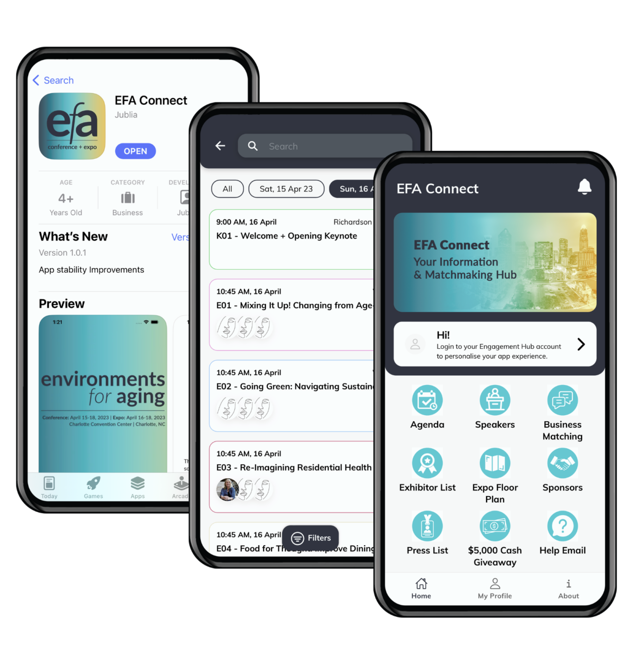 Mobile App | Environments for Aging